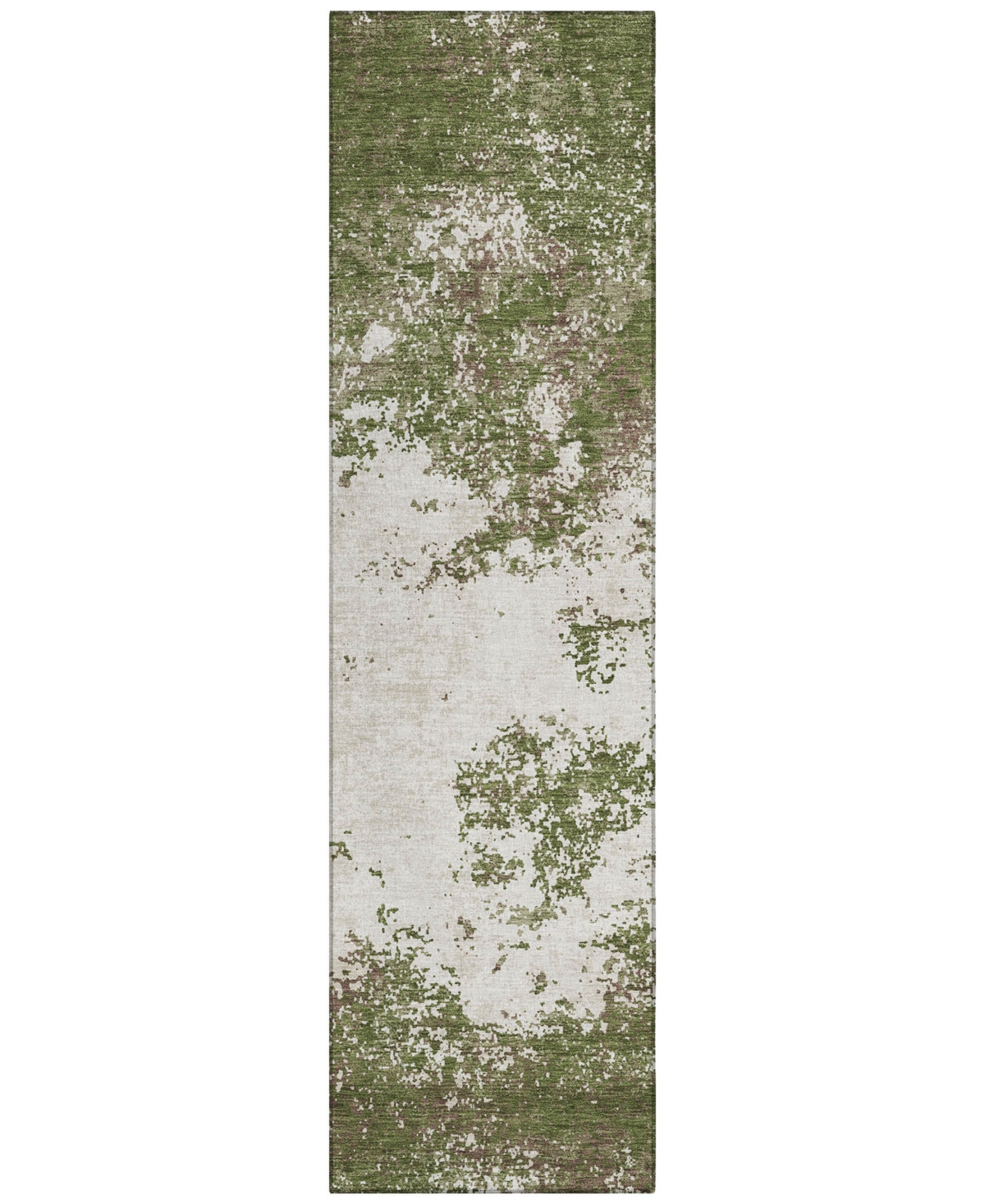 Addison Chantille Machine Washable ACN1027 23x76 Runner Area Rug - Olive