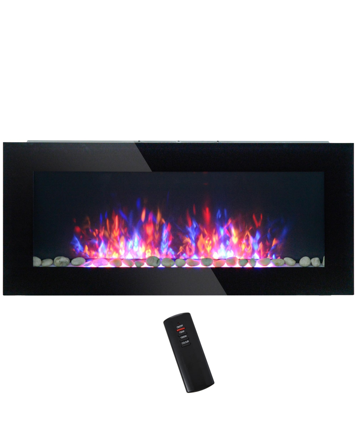 Click here for Homcom 41.3" 1500W Electric Fireplace with 7-... prices
