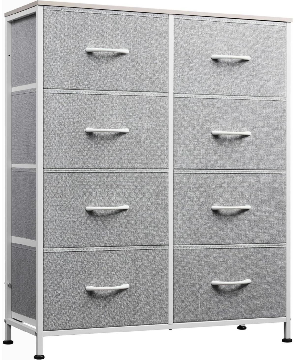 Click here for Wlive Fabric Dresser for Bedroom Tall Dresser with... prices