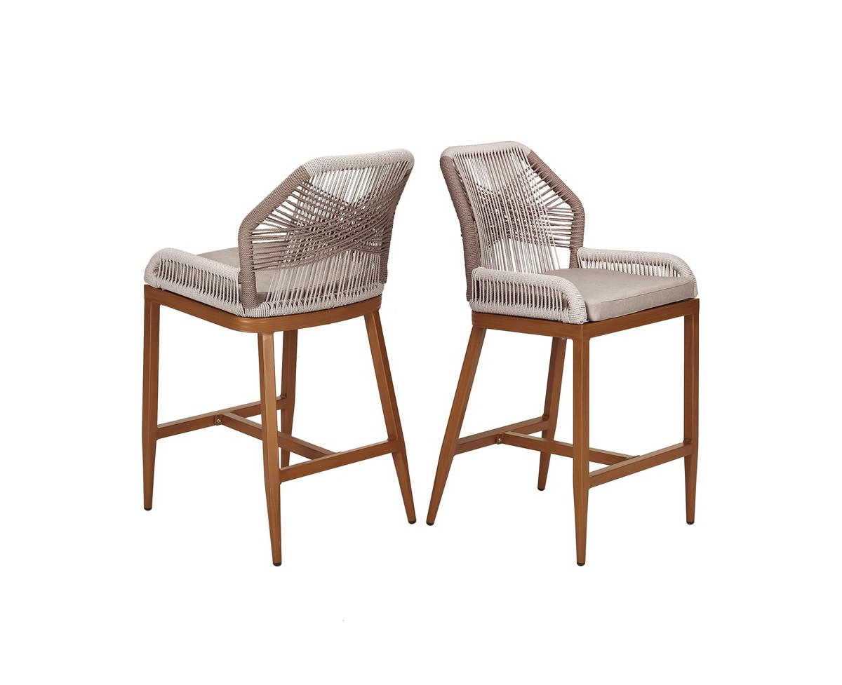 Click here for Woven Outdoor Counter Height Bar Stools Chairs Set... prices