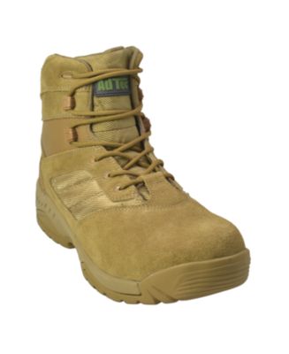 AdTec Men's 6" Suede Leather Side Zipper Tactical Boot - Macy's