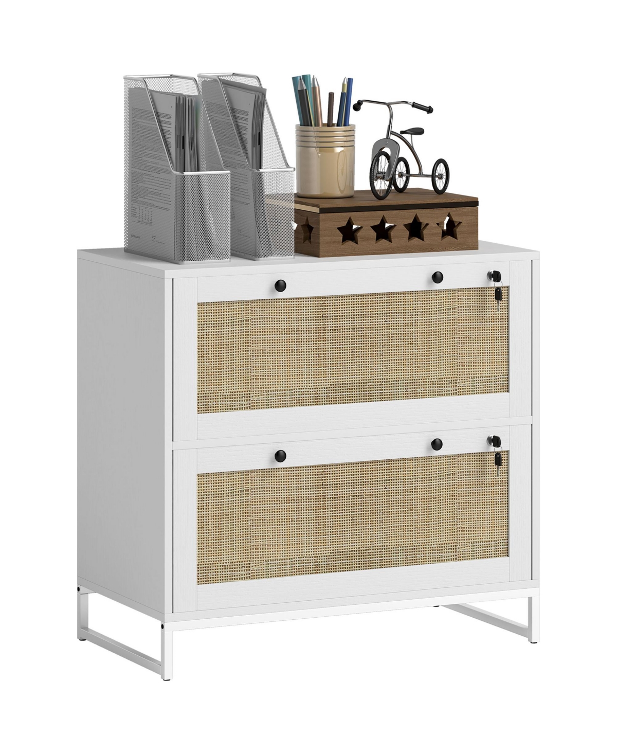 Click here for Vinsetto Filing Cabinet with Hanging Bar for Lette... prices
