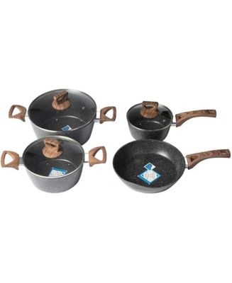 Slickblue Stainless Steel Cookware Set – 7pcs Classic Pots and Pans for ...