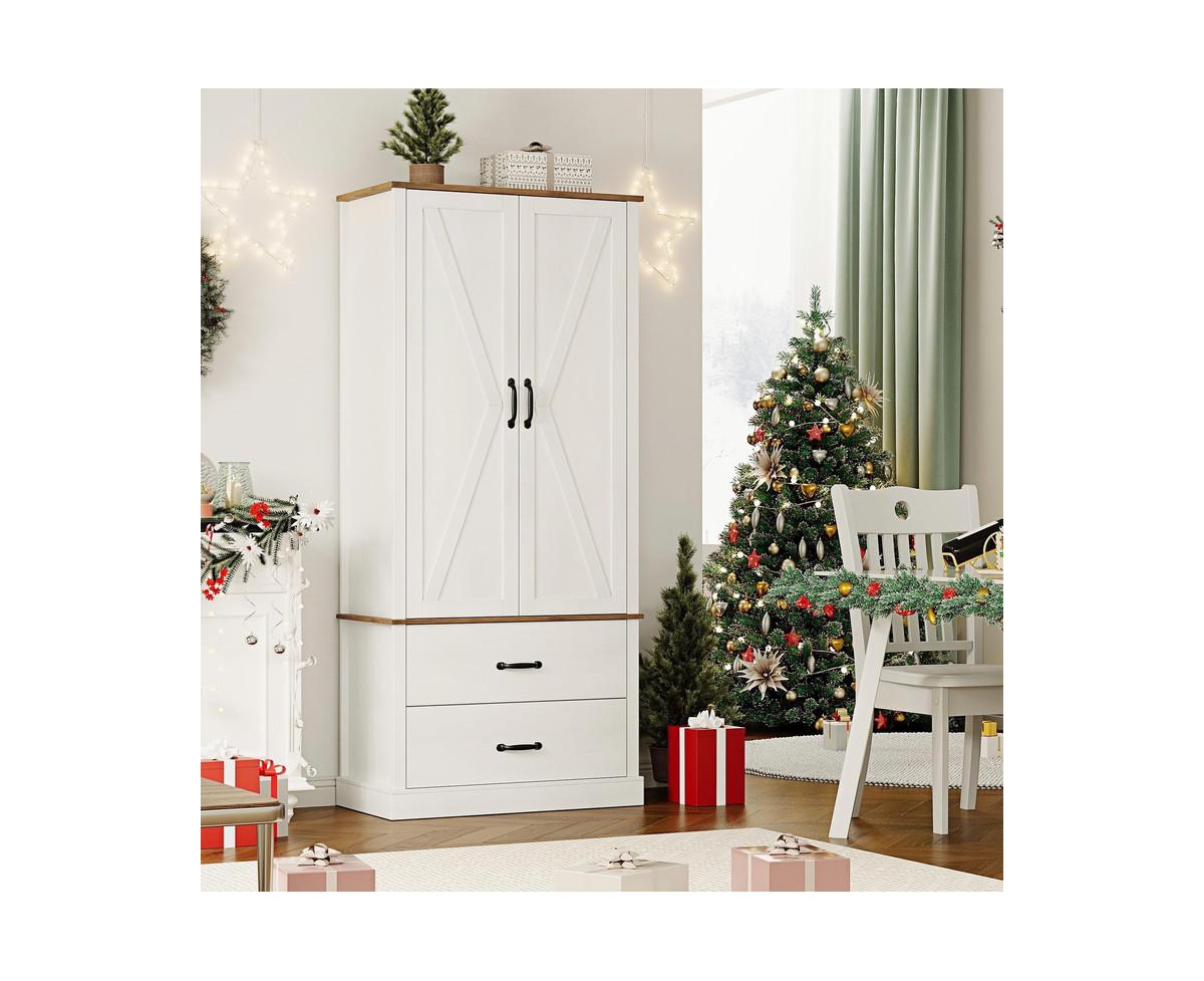 Click here for gaomon Kitchen Pantry Cabinet with Doors and Shelv... prices