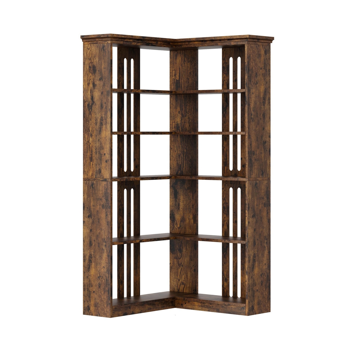 Click here for gaomon Corner Bookshelf 72.8in Farmhouse Bookcase... prices