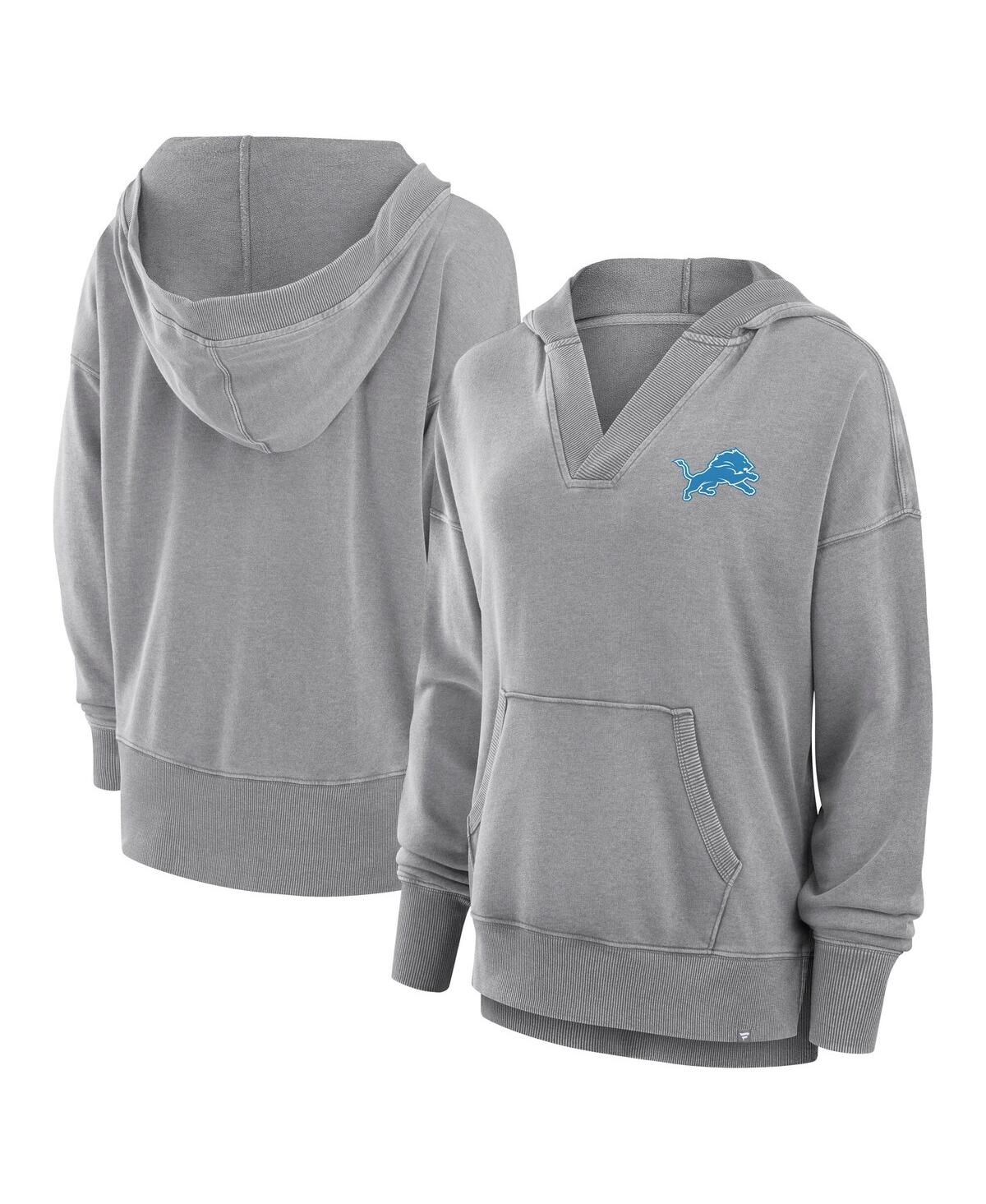 Click here for Fanatics Womens Heather Gray Detroit Lions Initiat... prices