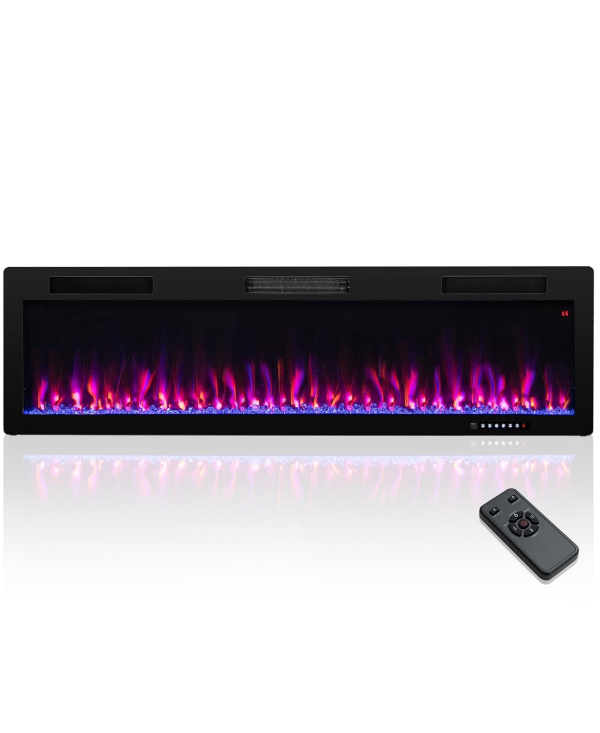 Click here for Sugift Electric Fireplace 60 Inches Recessed and W... prices