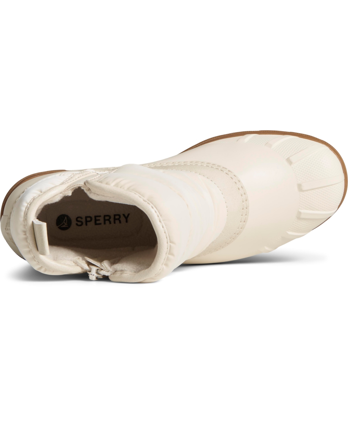 Sperry Women's Syren Ascend Round Toe Boots In Off White | ModeSens