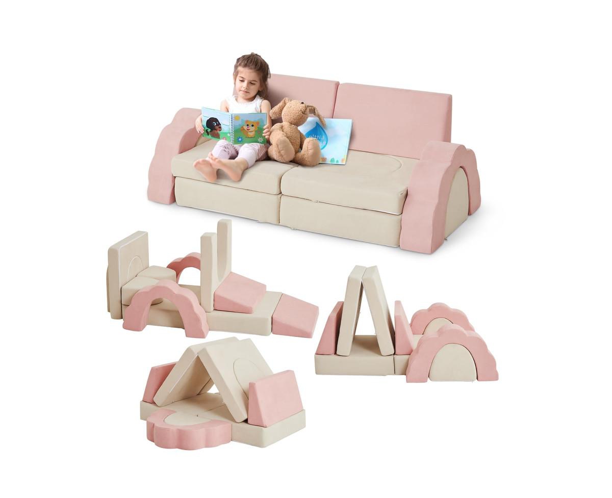 Click here for gaomon 11pcs Modular Kids Play Couch  Children Sec... prices