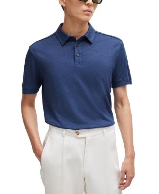 BOSS by Hugo Boss Men's Piping-Detail Polo - Macy's