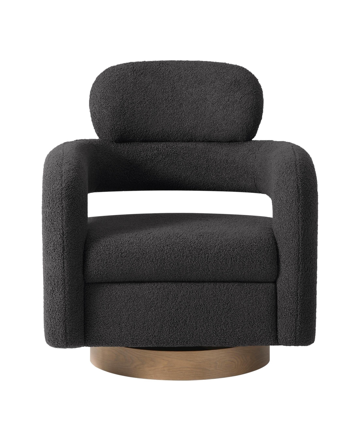 Click here for WestinTrends Mid-Century Modern Faux Sherpa Swivel... prices