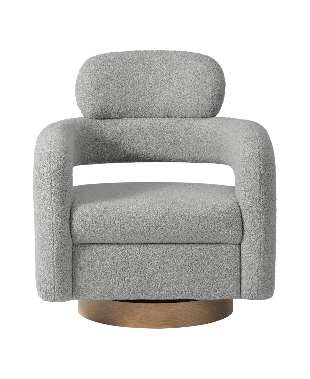 Click here for WestinTrends Mid-Century Modern Faux Sherpa Swivel... prices