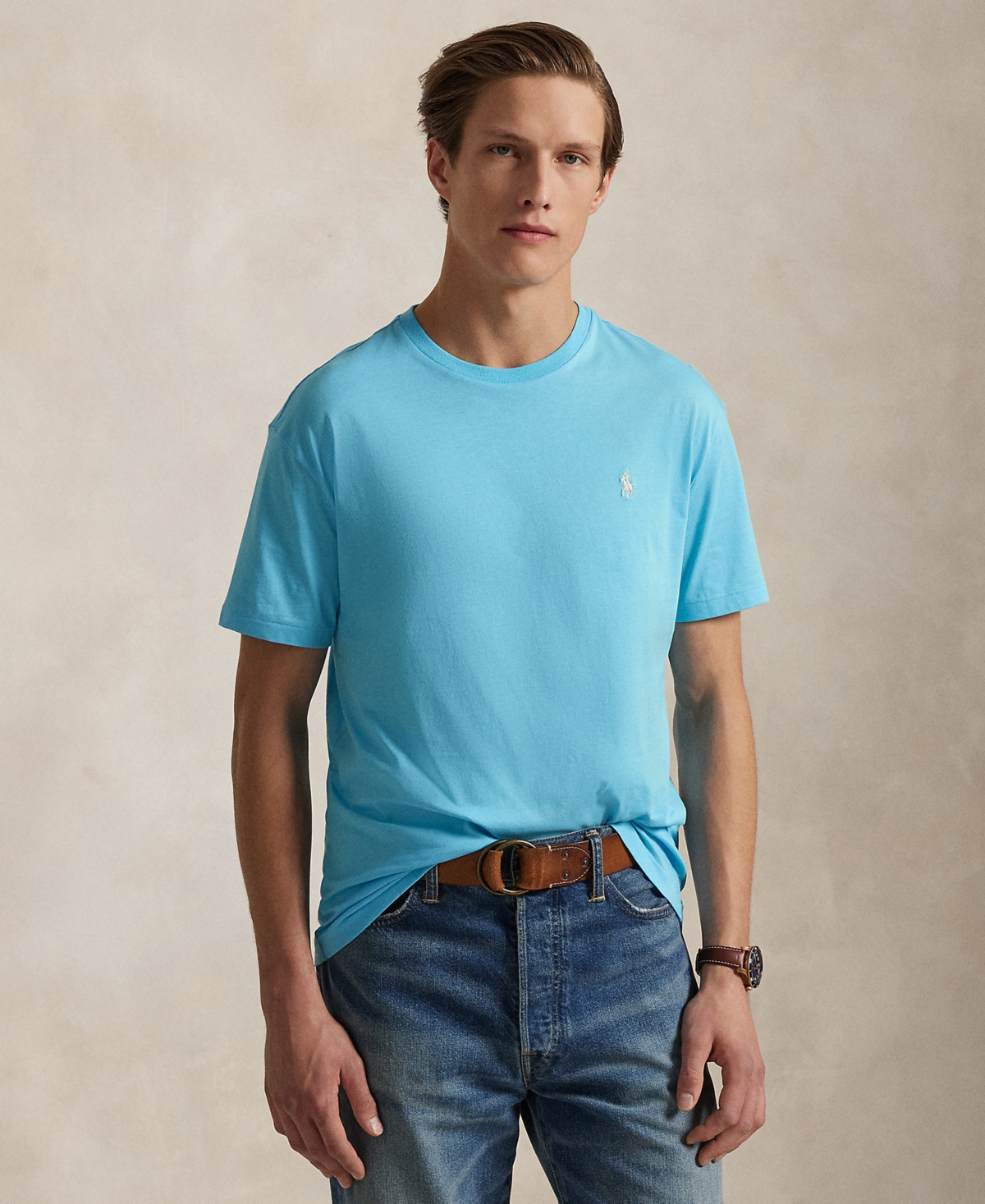 Click here for Polo Ralph Lauren Mens Classic Fit Crew Neck T-Shi... prices