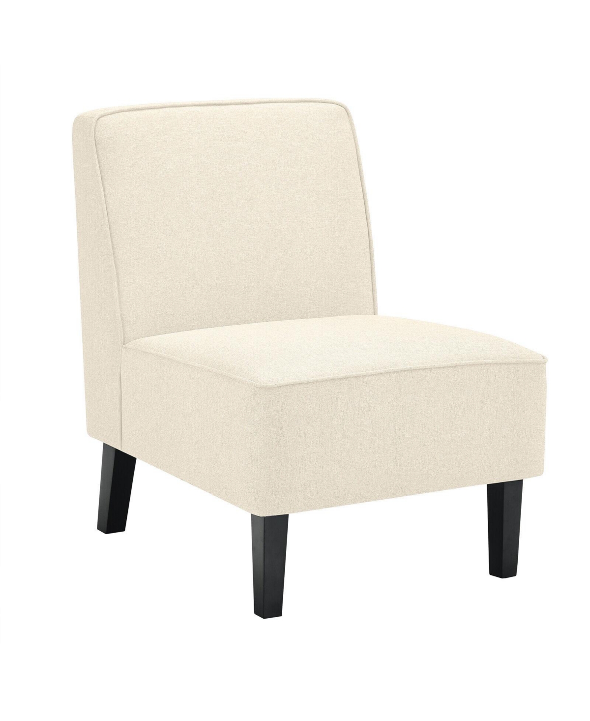 Click here for Gouun Modern Armless Accent Chair with Rubber Wood... prices