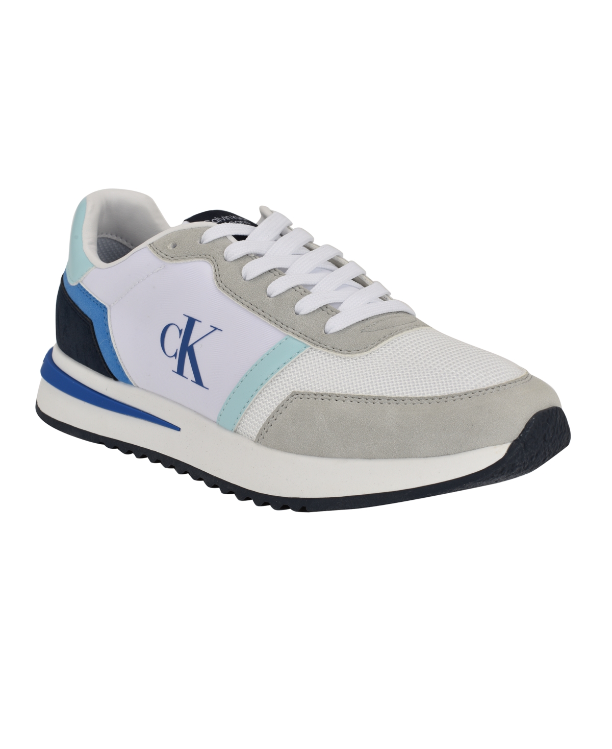 Click here for Calvin Klein Mens Picio Lace Up Casual Sneakers -... prices