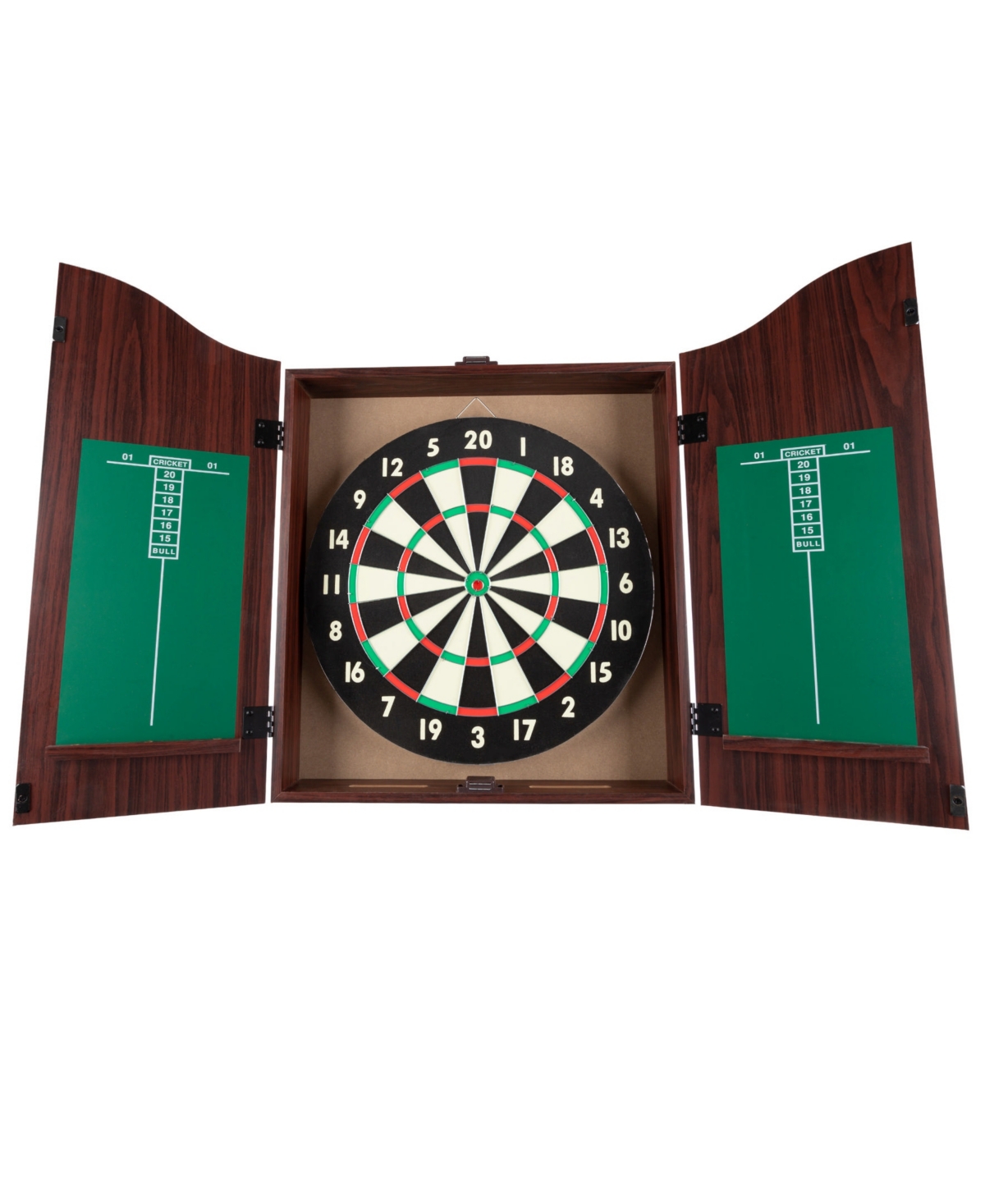 Click here for Trademark Games Dart Board Cabinet Set - Black and... prices