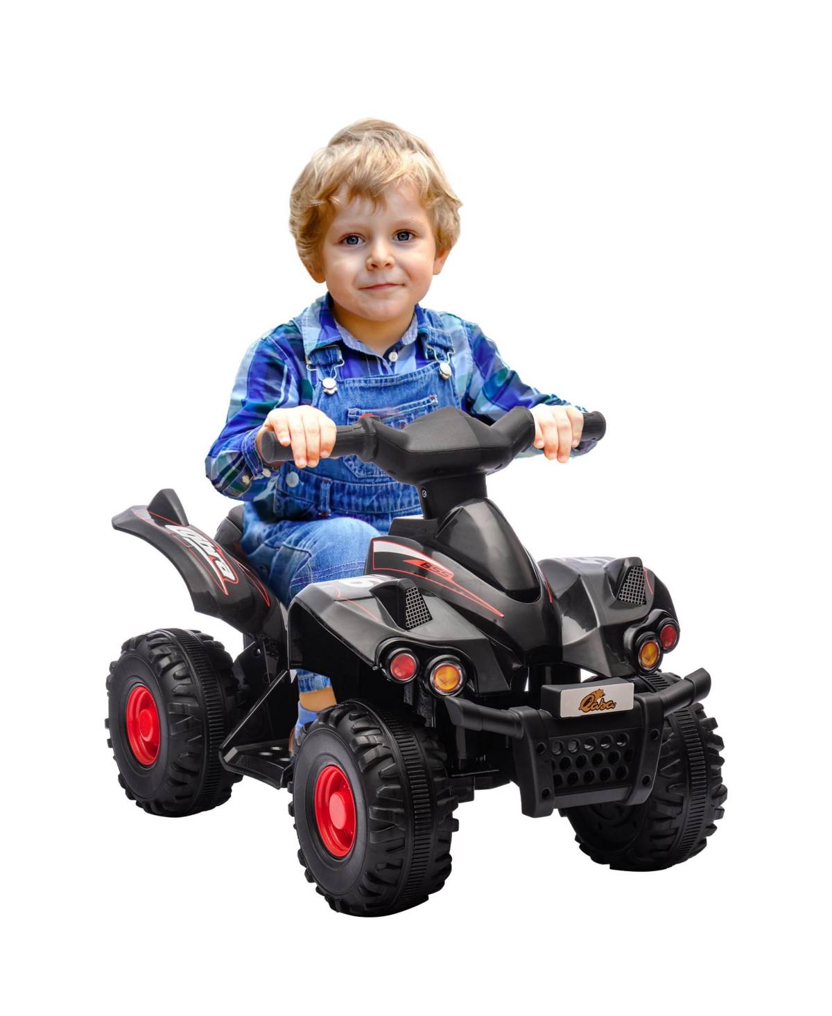 Click here for Qaba 6V Kids Atv 4 Wheeler Quad Car w/ Music for 2... prices