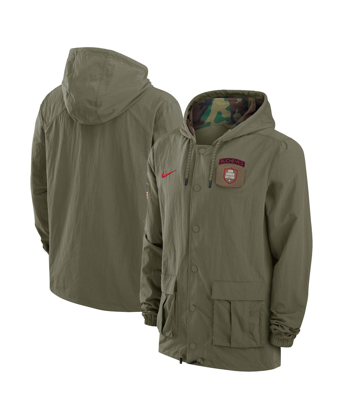 Click here for Nike Mens Olive Ohio State Buckeyes 2024 Military... prices