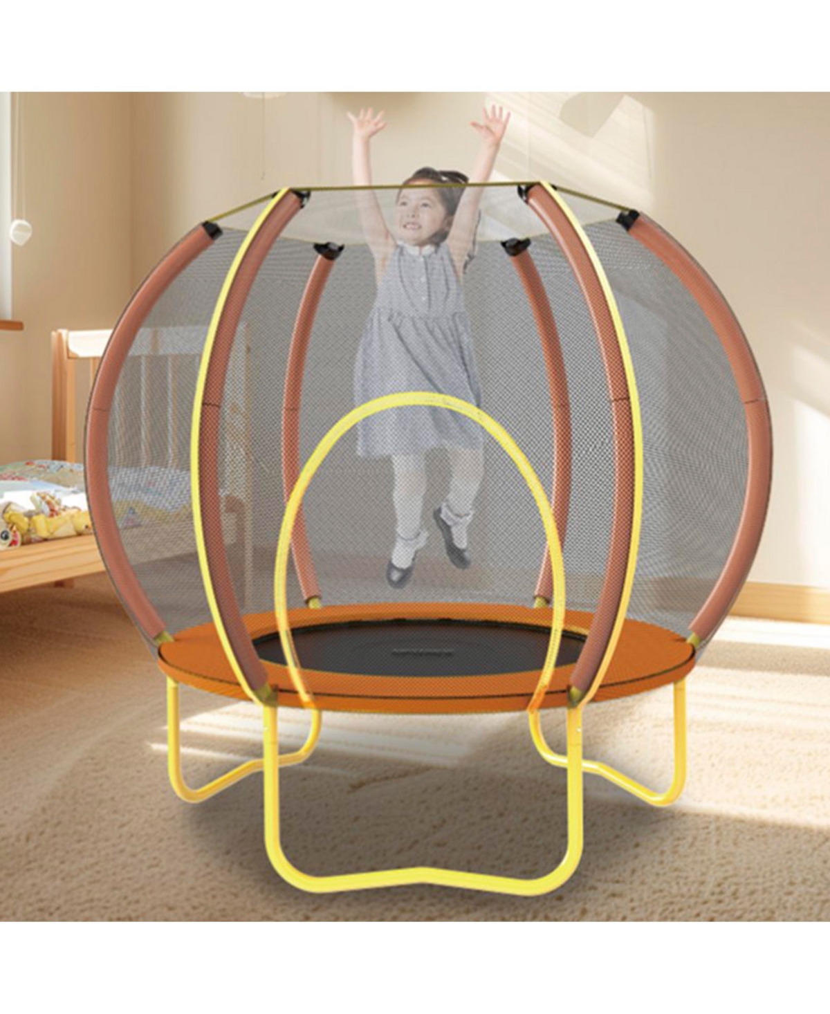 Click here for Inolait 42 Inches Kids Trampoline Bouncing Jumping... prices