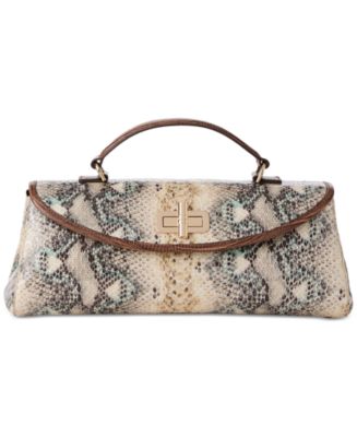Brahmin Dayan Leather Satchel - Macy's