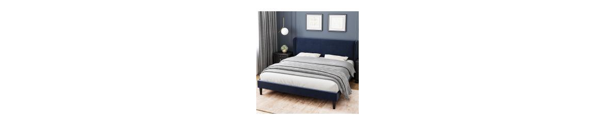 Click here for gaomon Queen Upholstered Bed Frame with Wingback H... prices