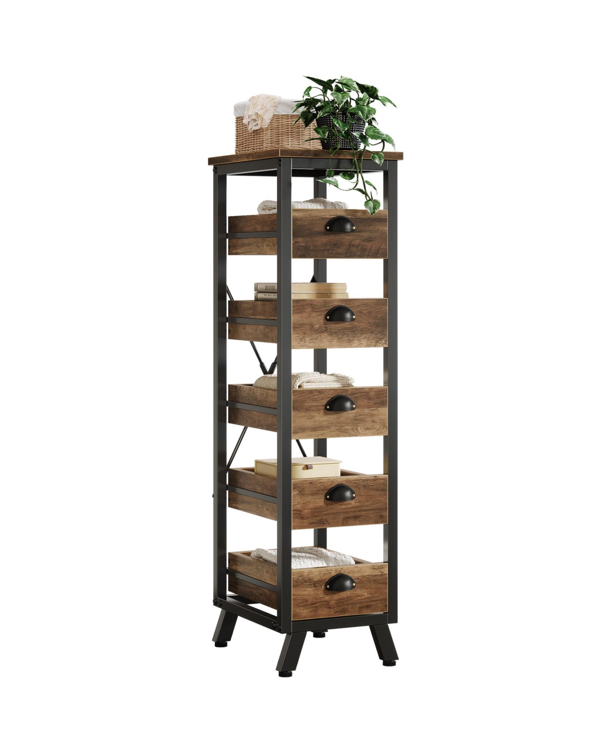 Click here for Tribesigns Tall Narrow Dresser  Small Wood Thin Ch... prices