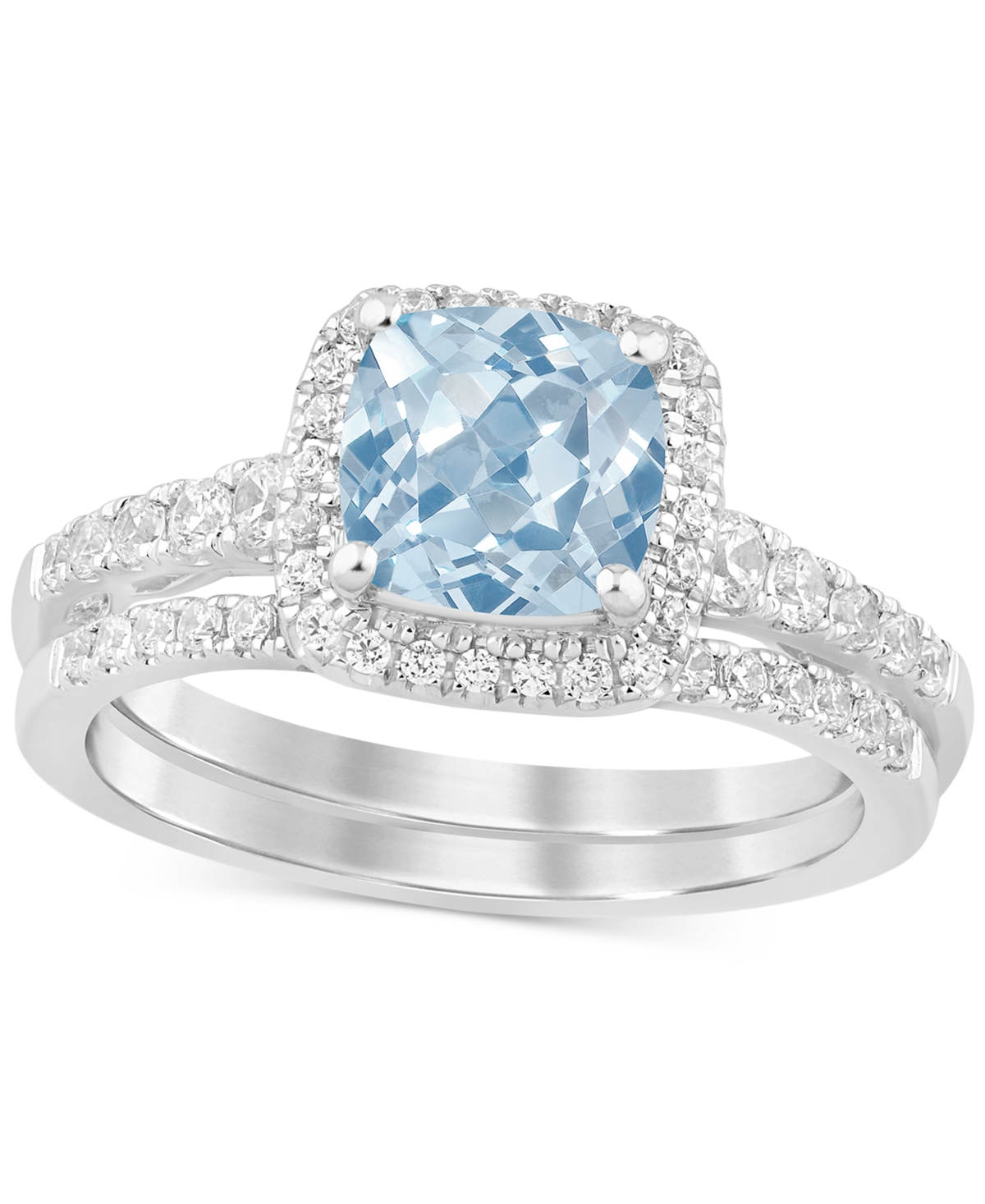 Click here for Aquamarine (1-1/4 ct. t.w.) & Diamond (1/2 ct. t.w... prices