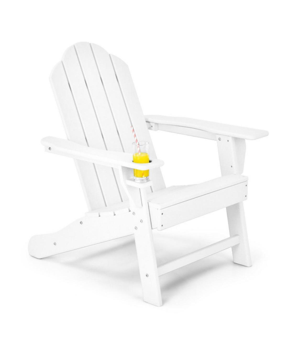 Click here for Vebreda Outdoor Adirondack Chair with Built-in Cup... prices