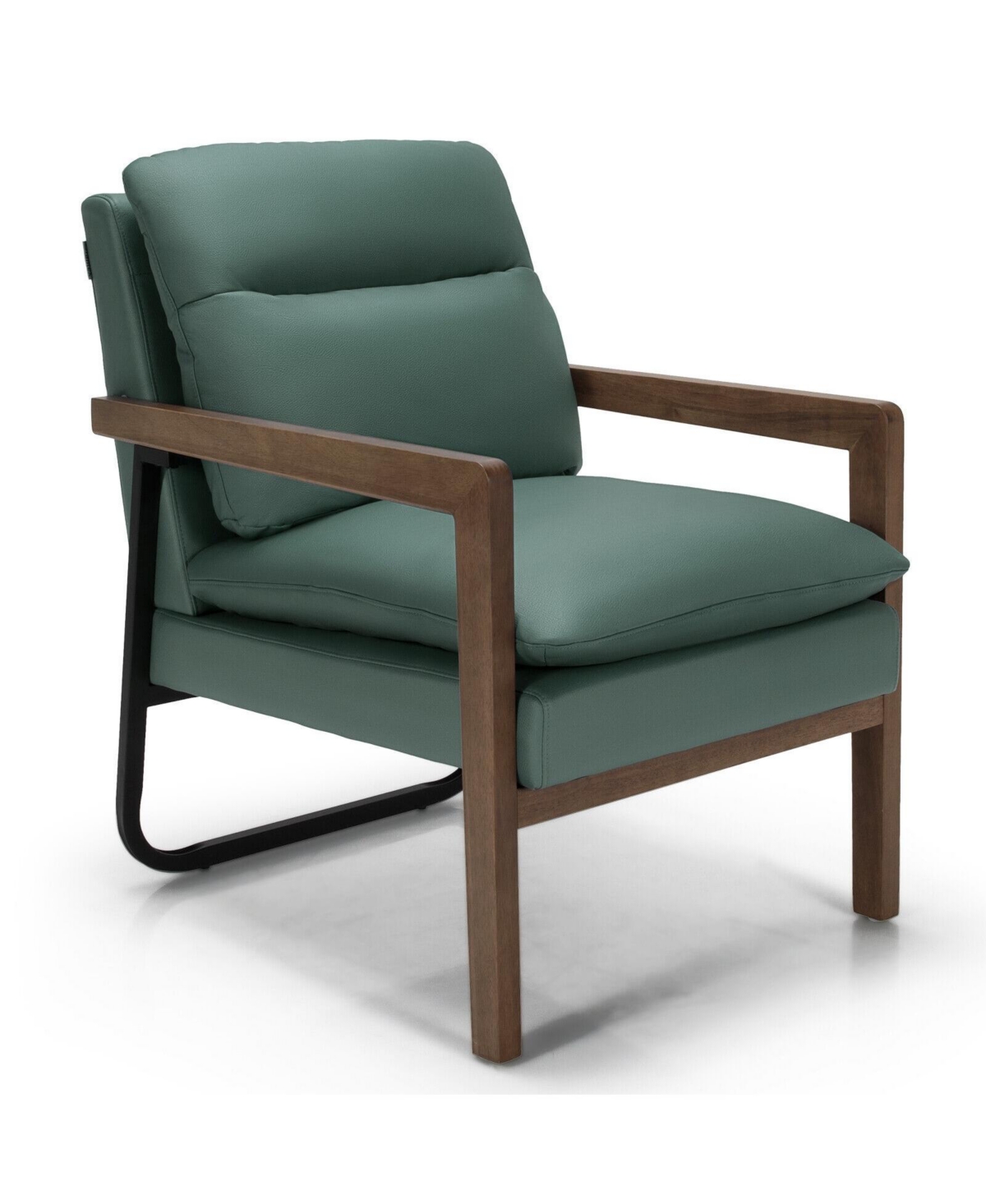 Click here for Gouun Single Sofa Chair with Extra-Thick Padded Ba... prices