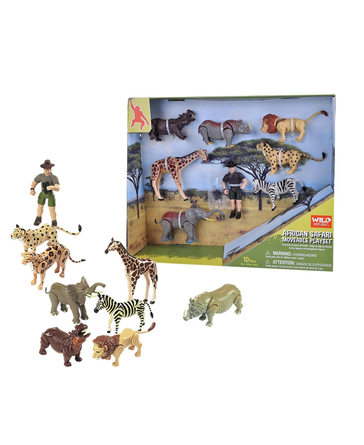 Click here for Wild Republic Moveable Box Set Safari Figurines  9... prices