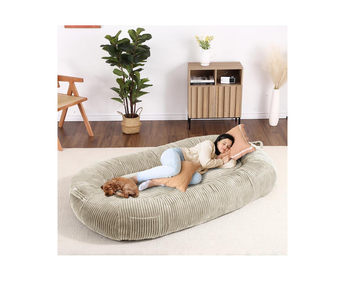 Click here for gaomon Dog Bed for Adult  Human Size Giant Dog Bed... prices