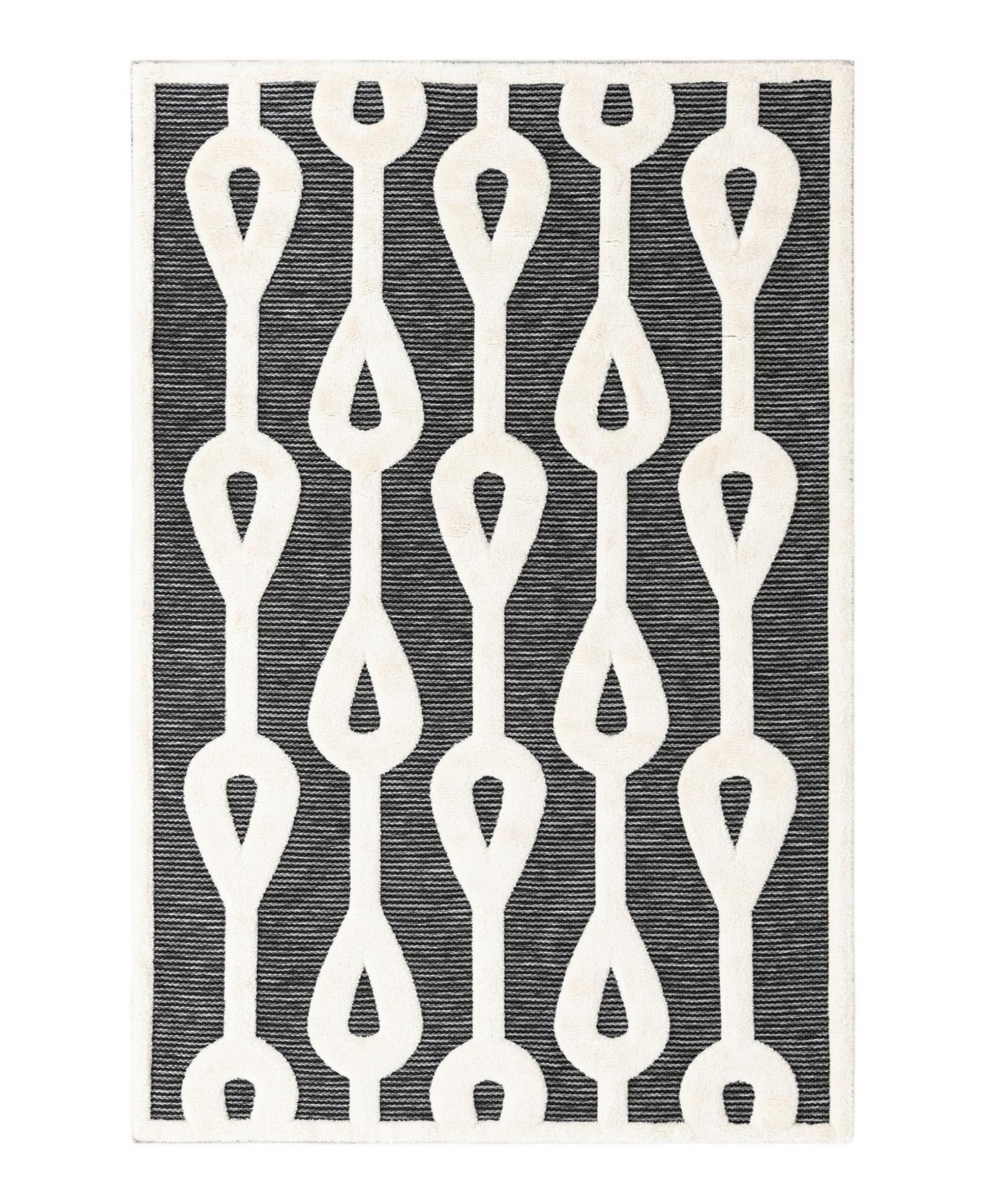 Click here for Bayshore Home Textured Tones Drops 53x8 Area Rug -... prices