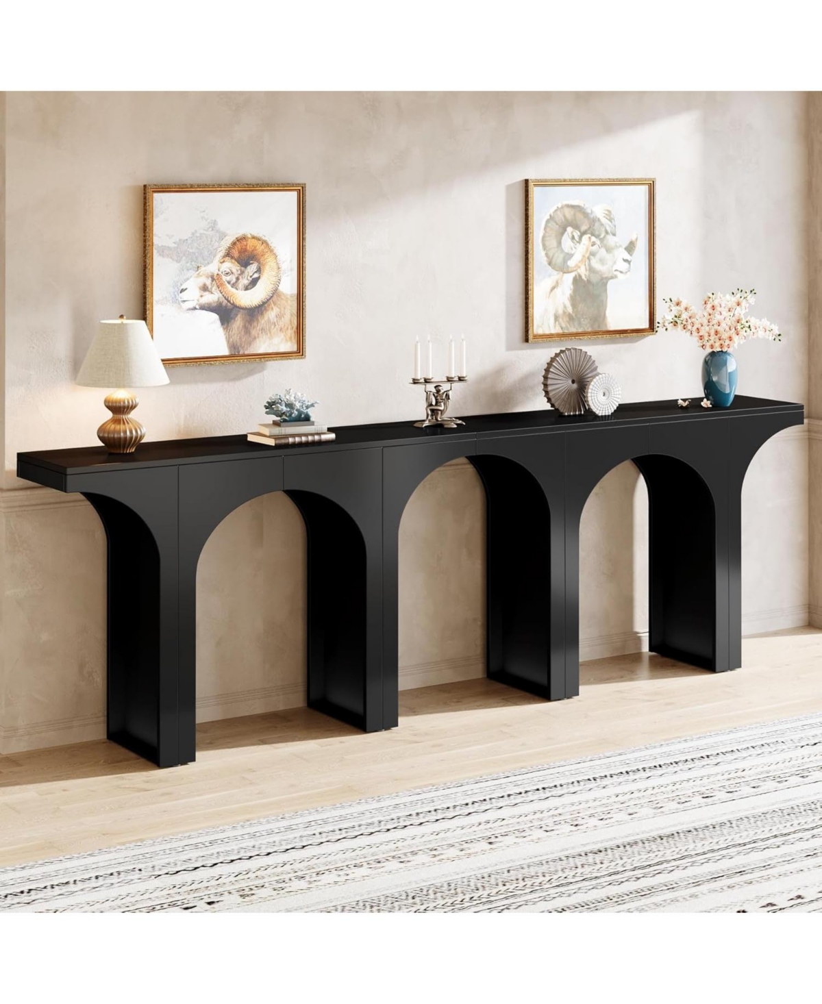 Click here for Tribesigns Console Table Set of 2  94-Inch Entrywa... prices