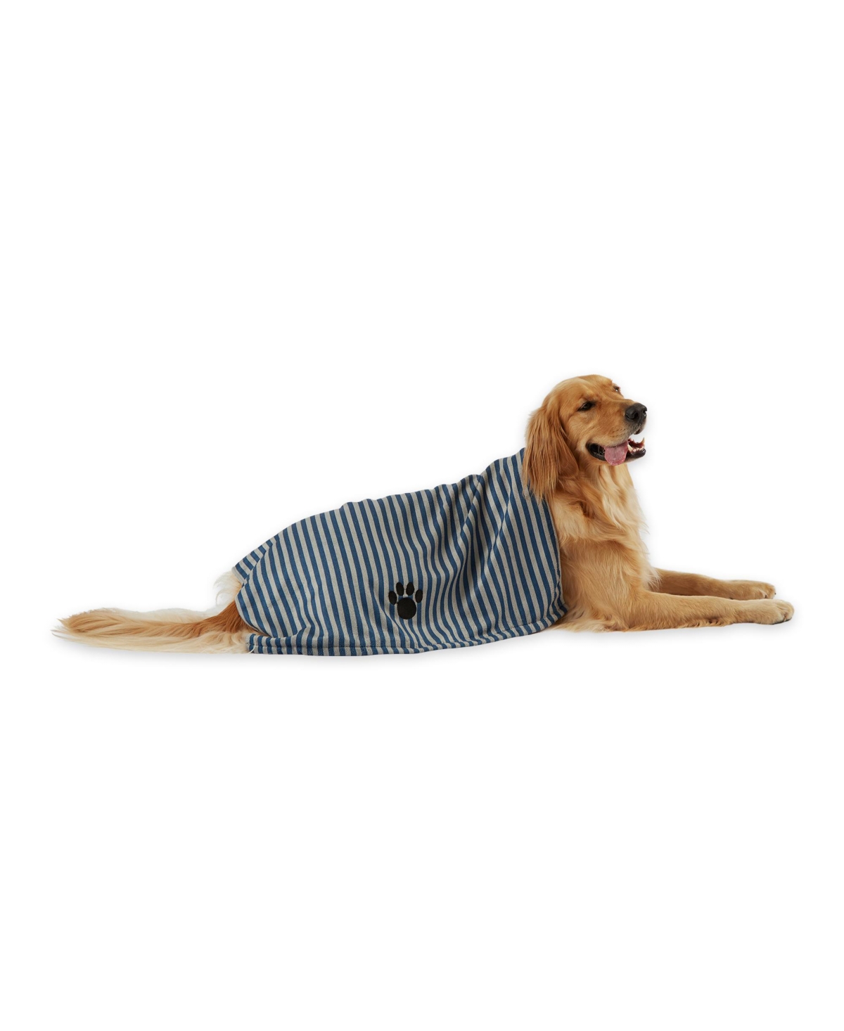 Click here for Bone Dry Microfiber Stripe Paw Pet Towel 41x23.5-i... prices