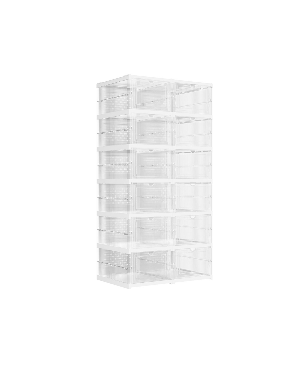 Click here for Slickblue Stackable Shoe Boxes for Efficient and C... prices