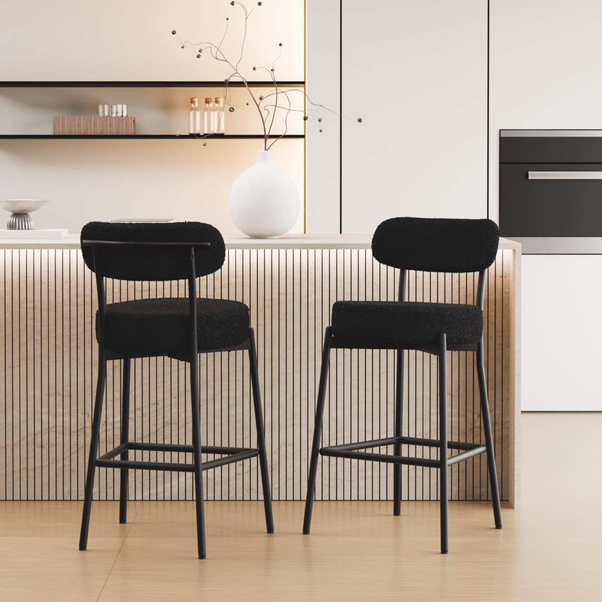 Click here for Dyhome Bar Stools Set of 2  27 Inches Counter Heig... prices
