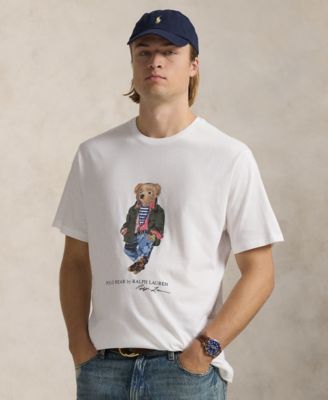 Polo Ralph Lauren Men's Big & Tall Polo Bear Jersey T-Shirt - Macy's