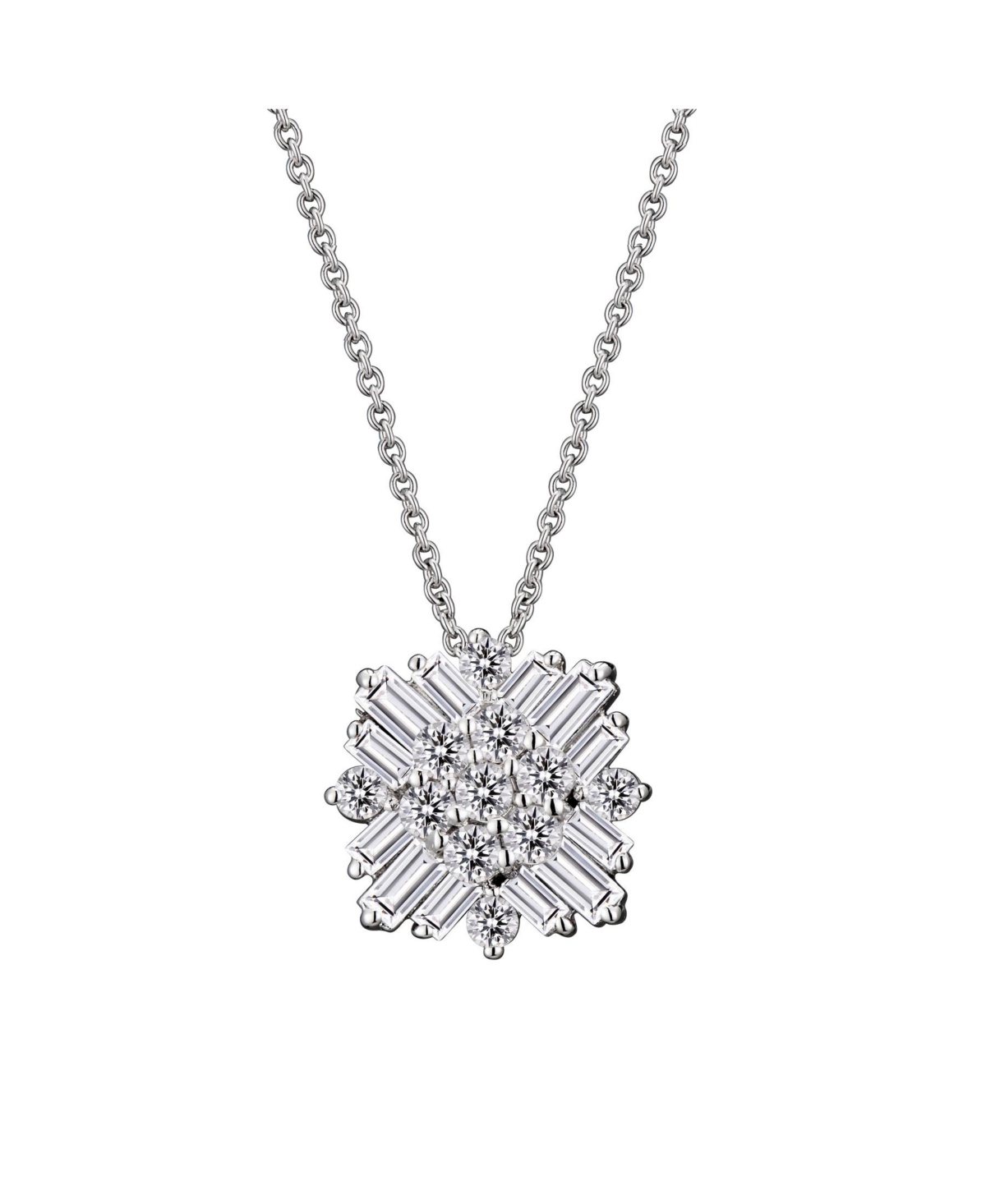 Click here for Sterling Silver White Gold Plated Cubic Zirconia S... prices