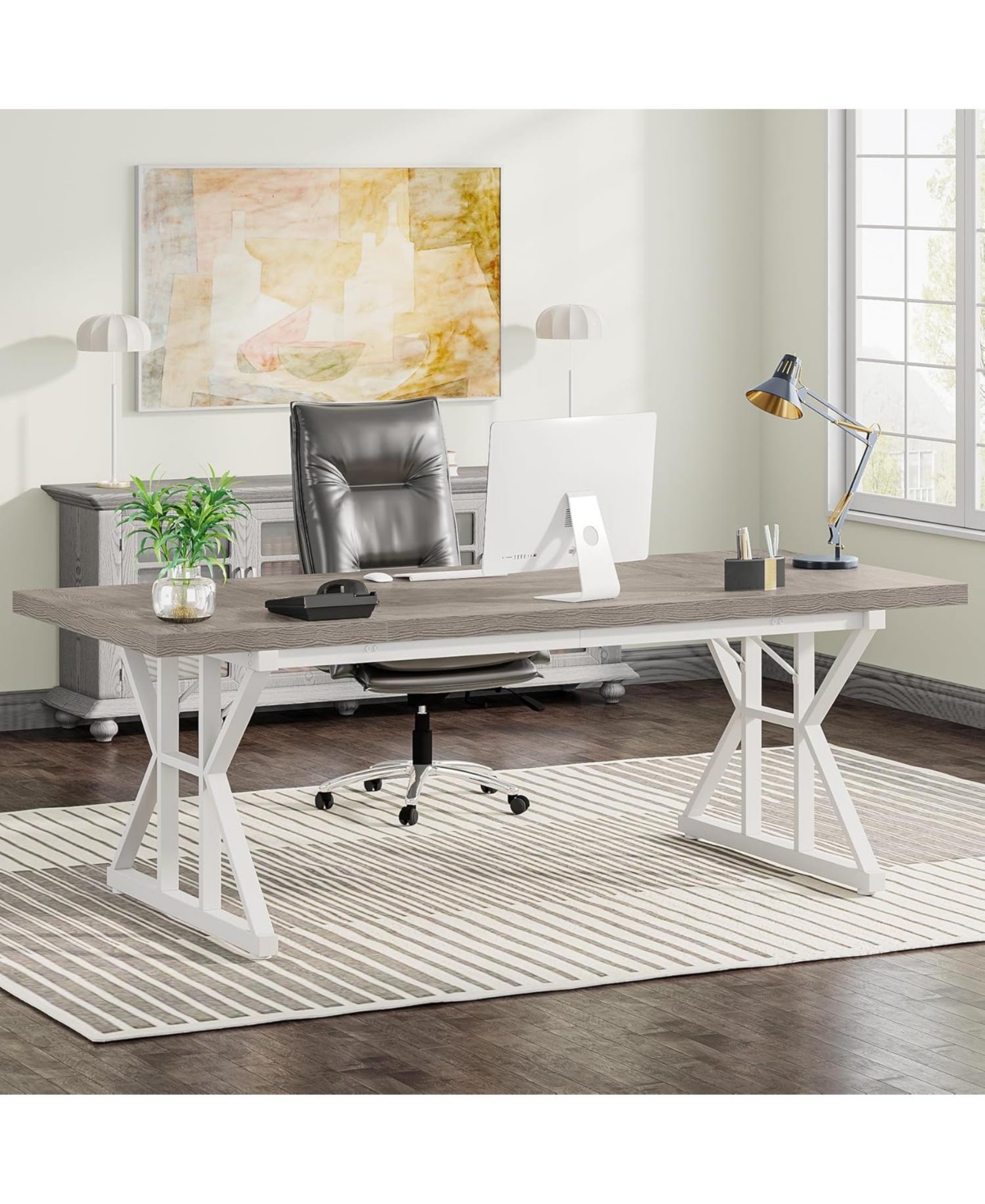 Click here for Tribesigns 70.8-Inch Executive Desk  Large Compute... prices