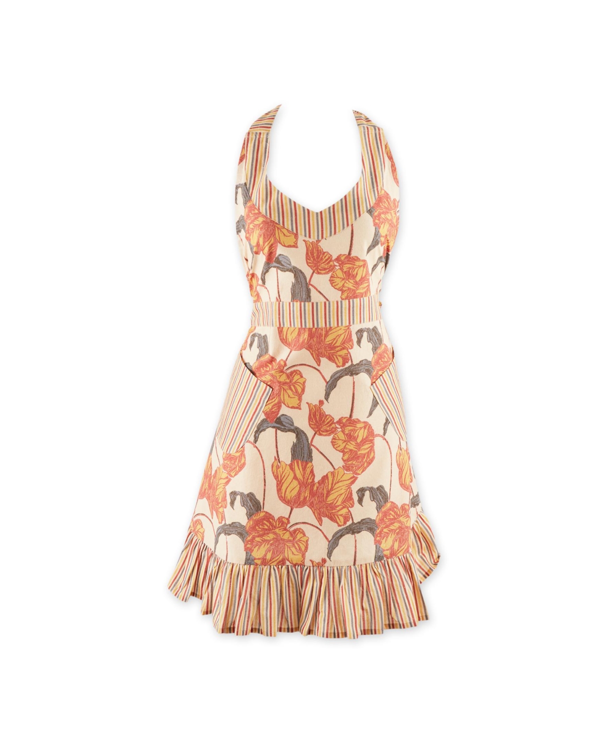 Click here for Design Imports Retro Tulips Apron - Retro Tulips prices