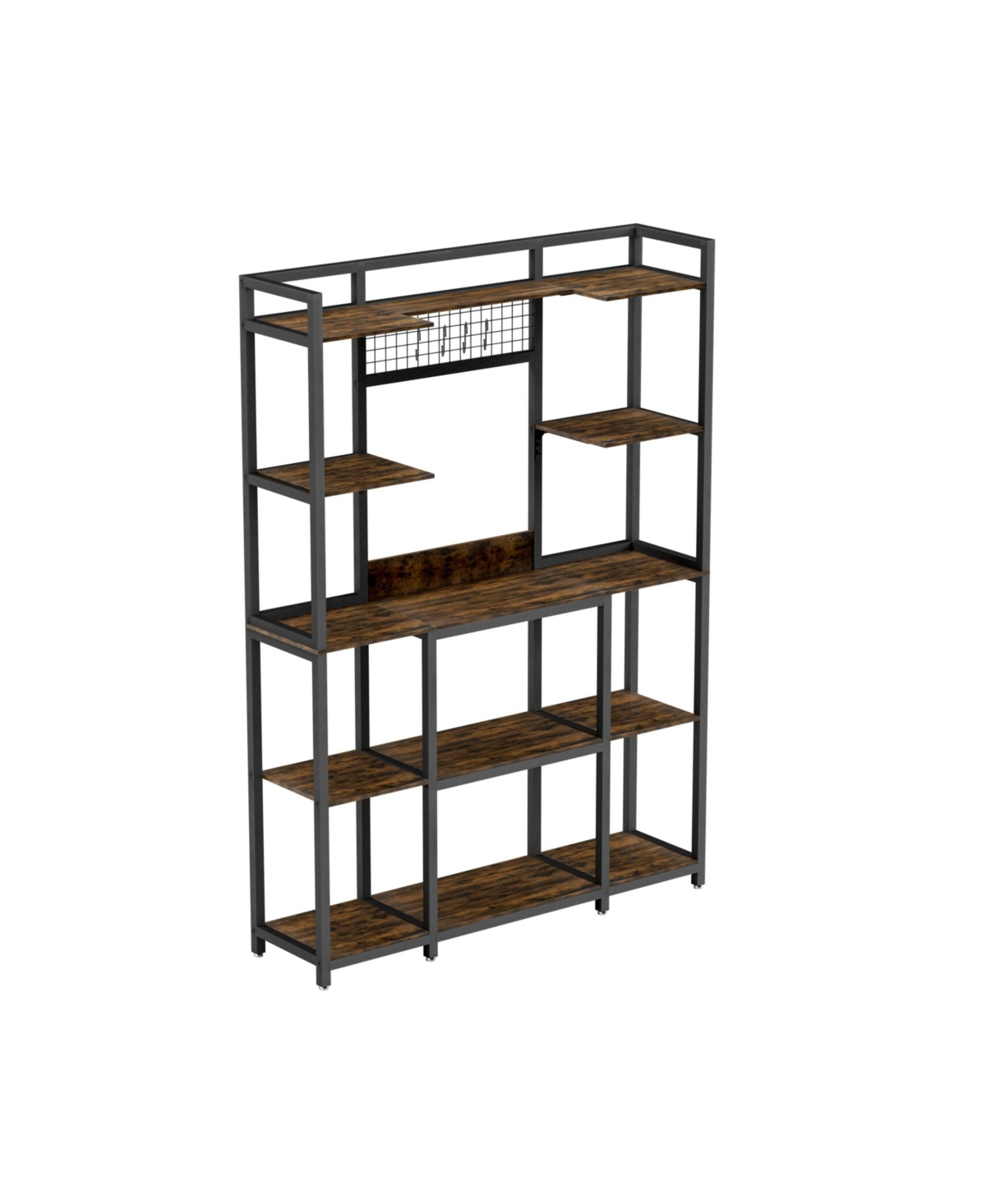 Click here for Unho 5 Tier Storage Shelf Bookcase: Bookshelf with... prices