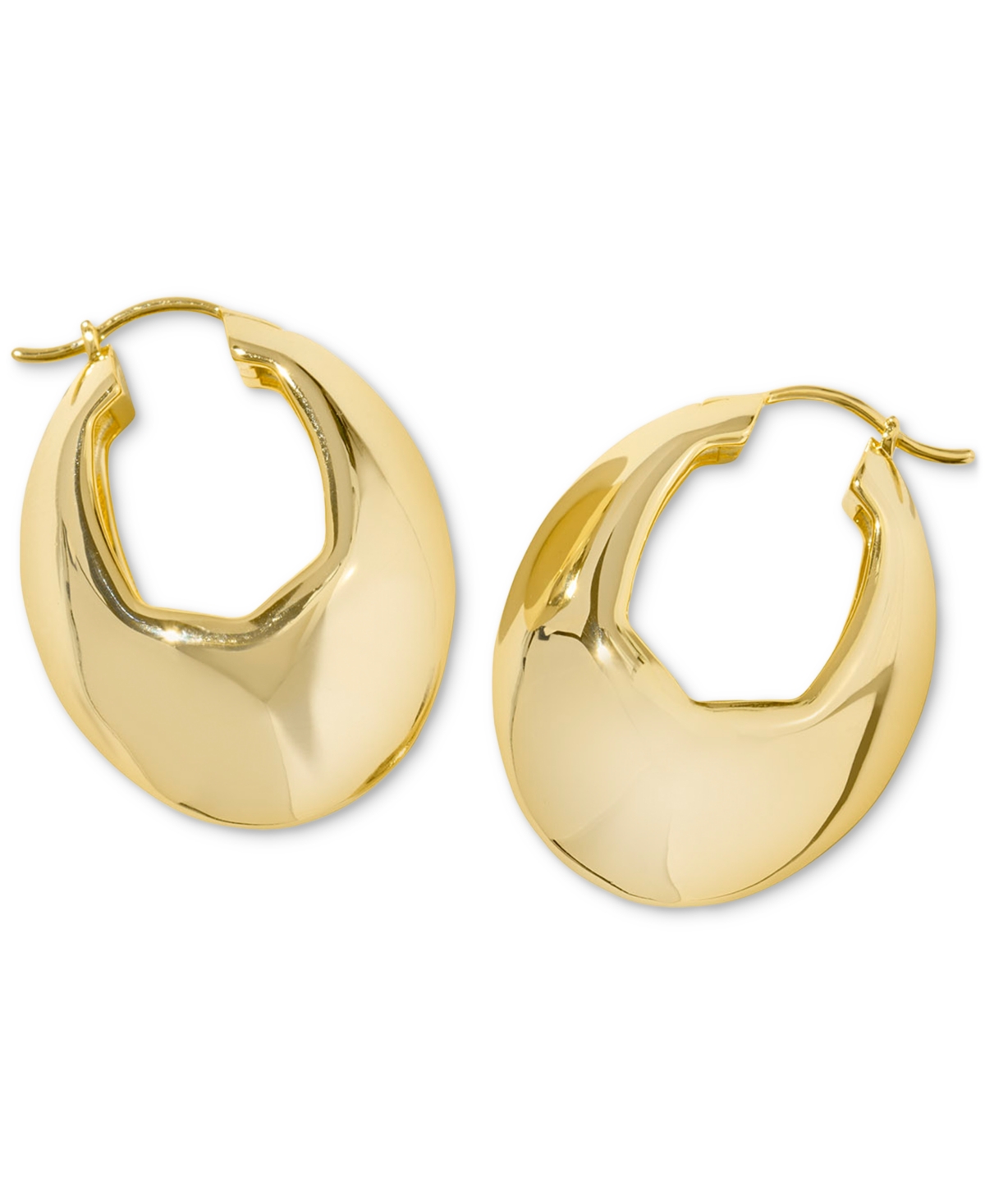 Click here for Kendra Scott Liana Metal Oval Hoop Earrings - Gold prices