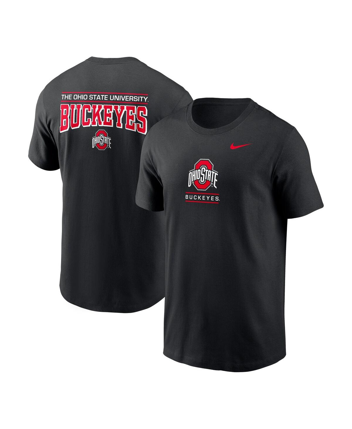 Click here for Nike Mens Black Ohio State Buckeyes 2-Hit T-Shirt... prices
