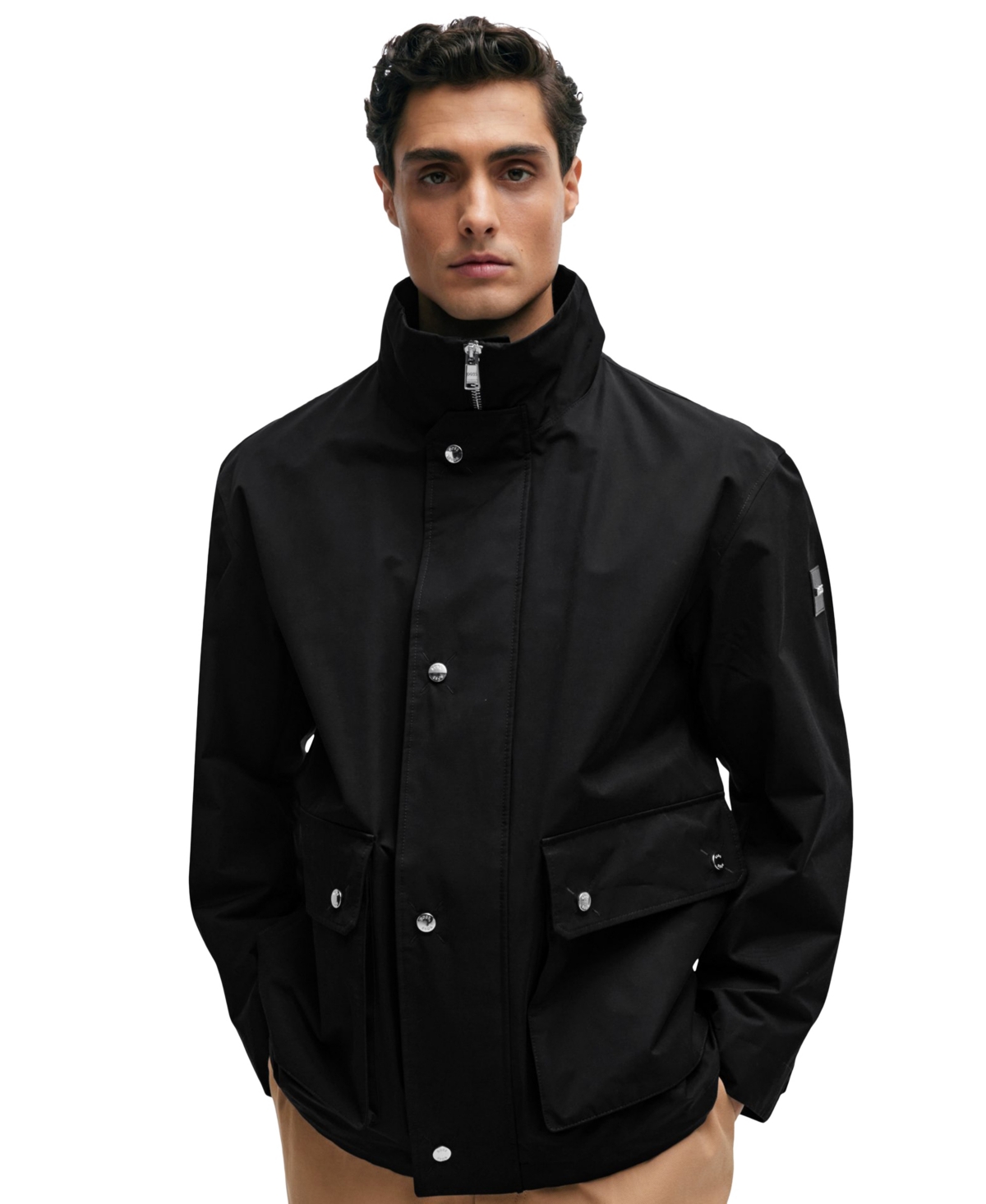 Click here for Boss by Hugo Boss Mens Regular Fit Jacket - Black prices