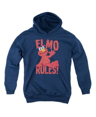 Sesame Street Youth Elmo Rules Pull Over Hoodie - Macy's