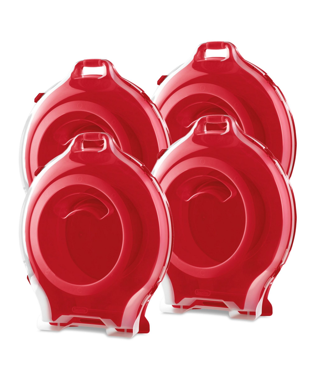 Click here for Sterilite Clear Lid Nesting Storage Christmas Holi... prices