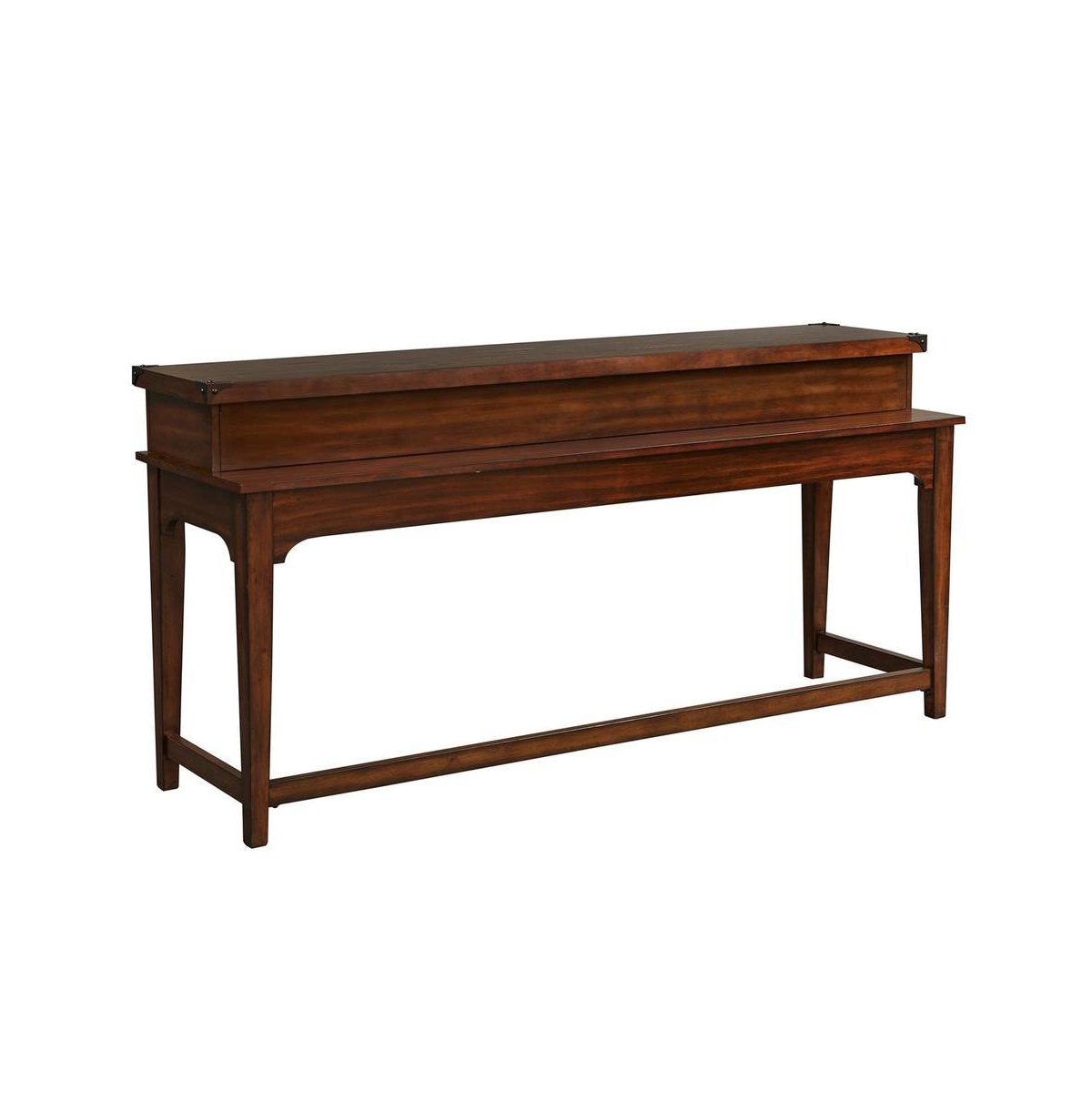 Click here for Liberty Furniture Console Bar Table - Brown prices