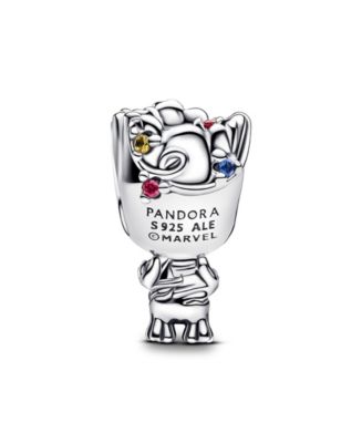 Pandora Sterling Silver Marvel Groot Star Charm - Macy's