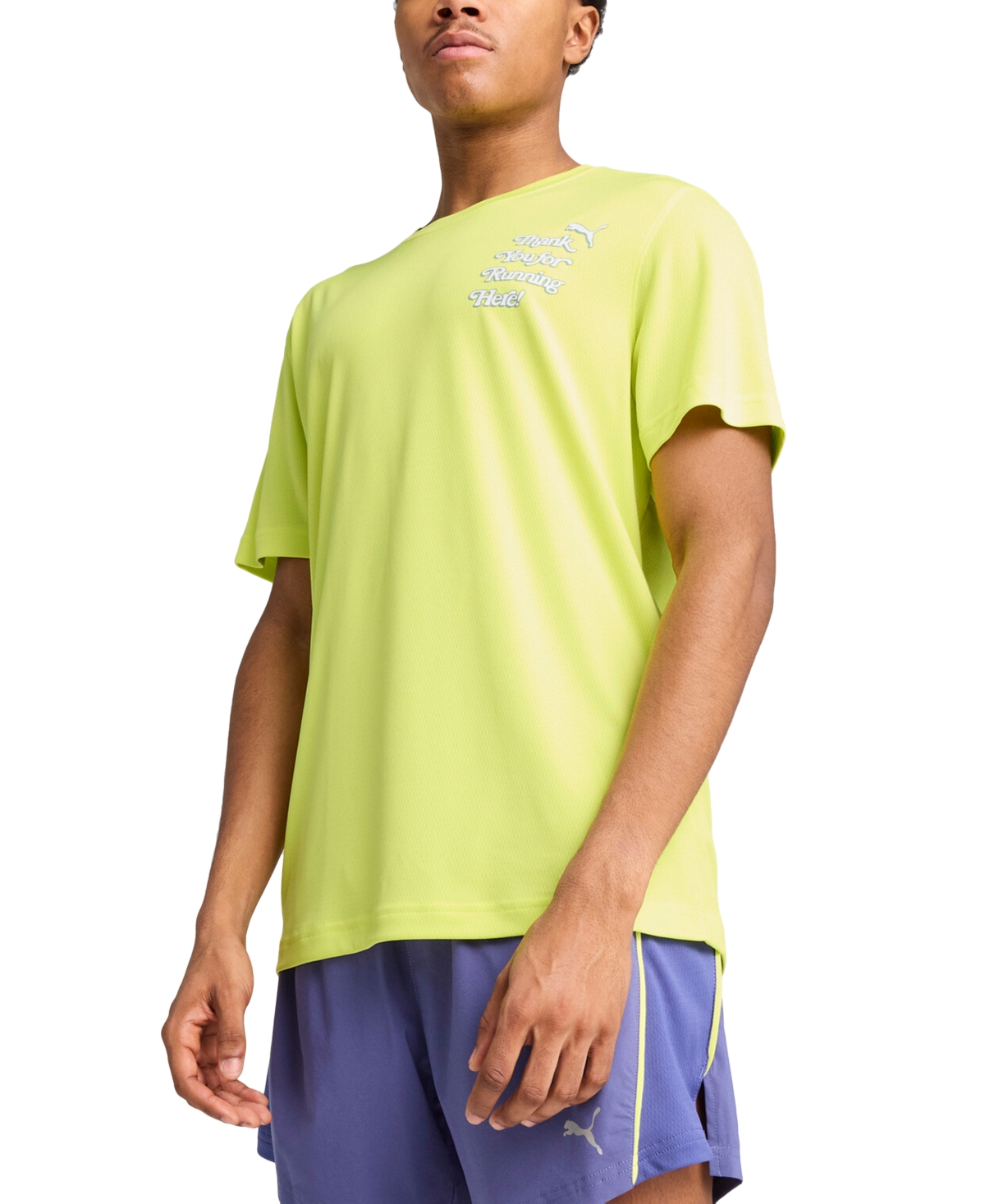 Click here for Puma Mens Thank You For Running Here Graphic T-Shi... prices
