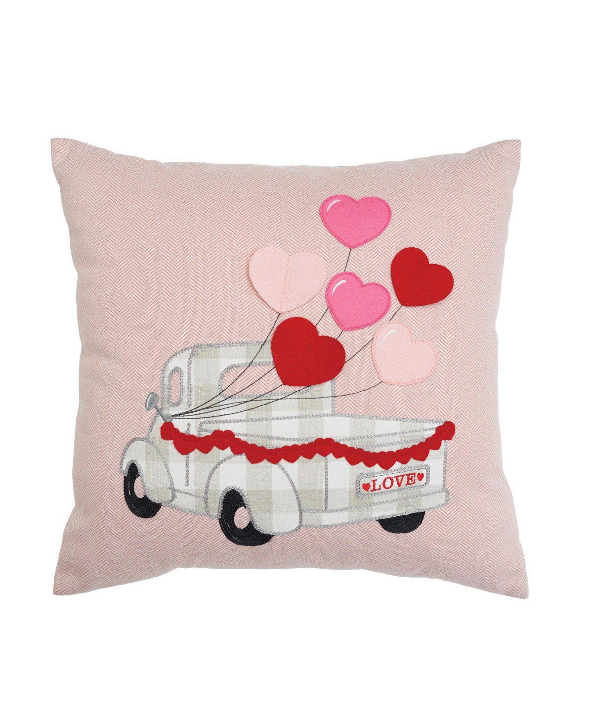 Click here for 18 x 18 Valentines Day Heart Balloons Love Truck E... prices